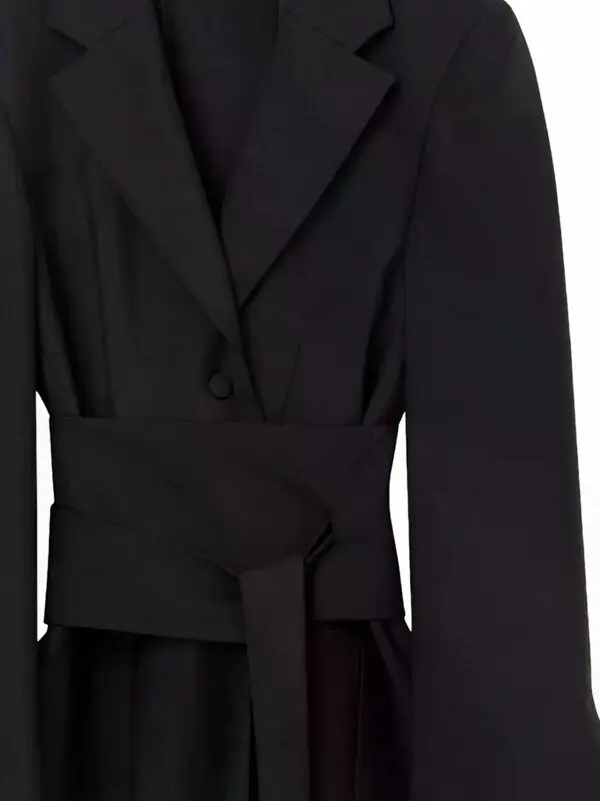RÓHE Belted Wide-sleeve Blazer