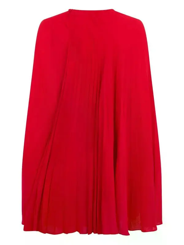 Valentino Garavani Pleated Silk Dress