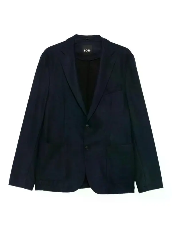BOSS Notched-lapel Blazer