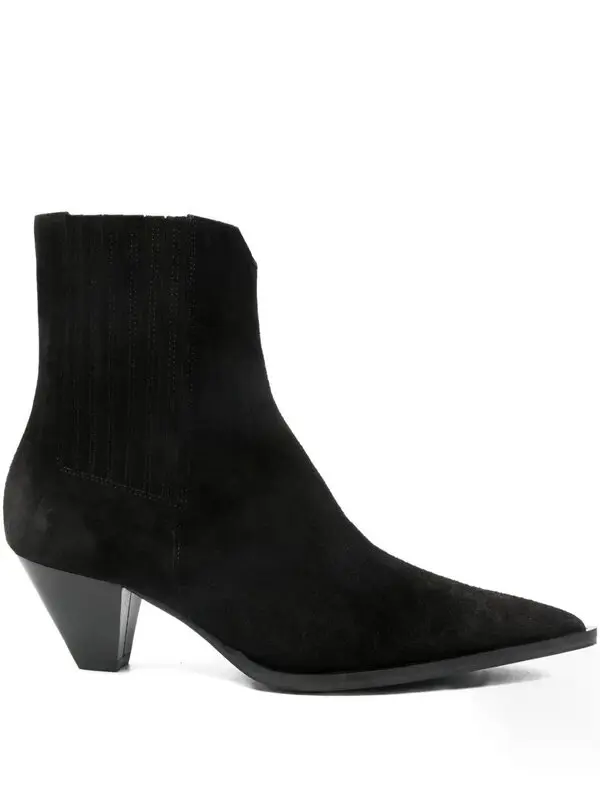 CENERE GB Leather Ankle Boots