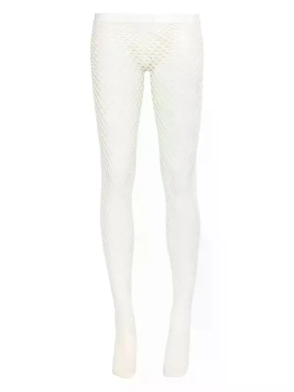 Wardrobe.NYC Patterned Tights - Neutrals