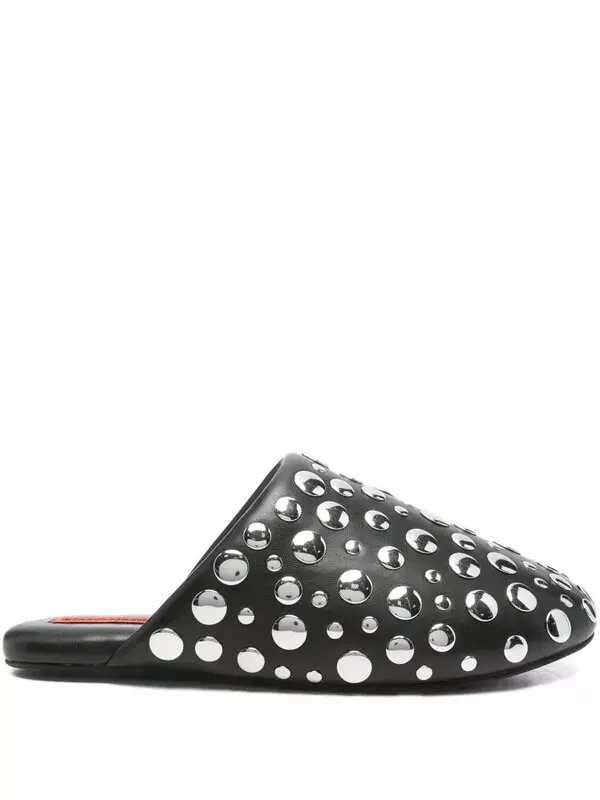SIMONMILLER Stud-embellished Slippers