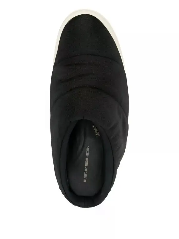 Rick Owens Quilted Platform Slippers