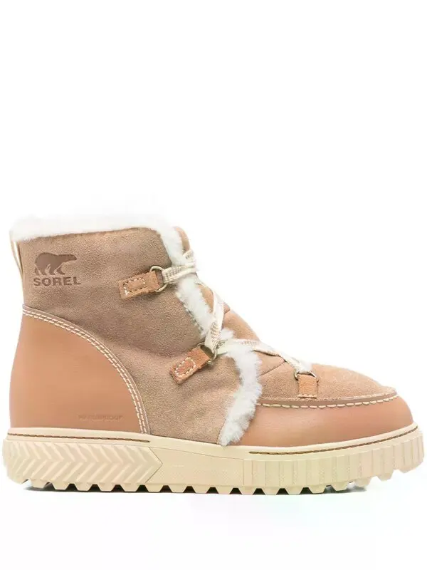 Sorel Ona Ave Ankle Boots - Brown