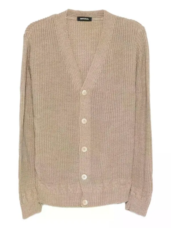 Imperial Buttoned Knit Cardigan
