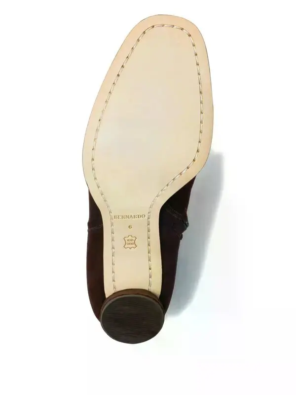 Bernardo 1946 76mm Stitched-detail Boots - Brown