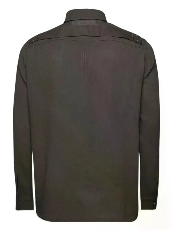 Rick Owens Pocket-detail Long-sleeve Shirt