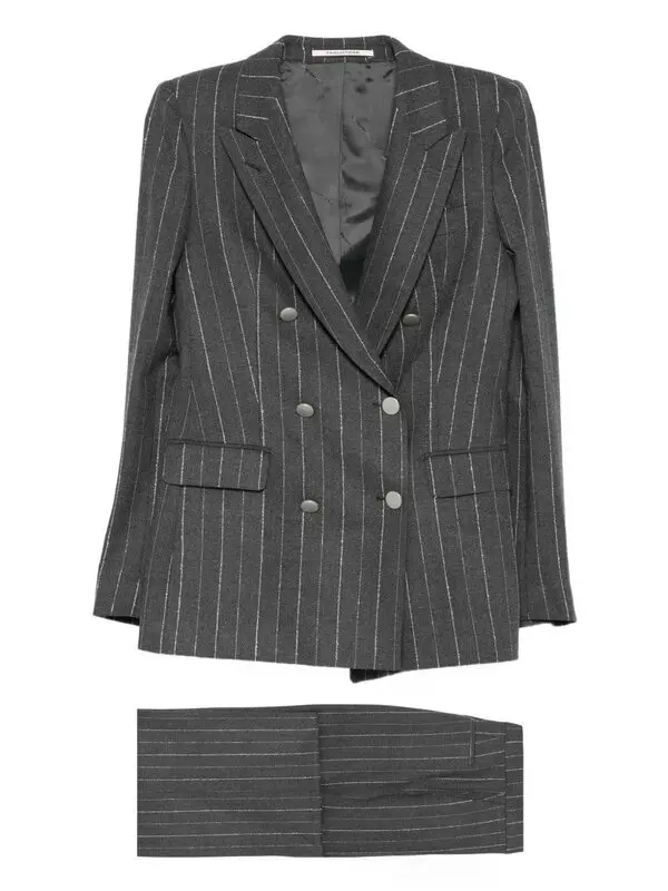 Tagliatore Pinstriped Double-breasted Blazer