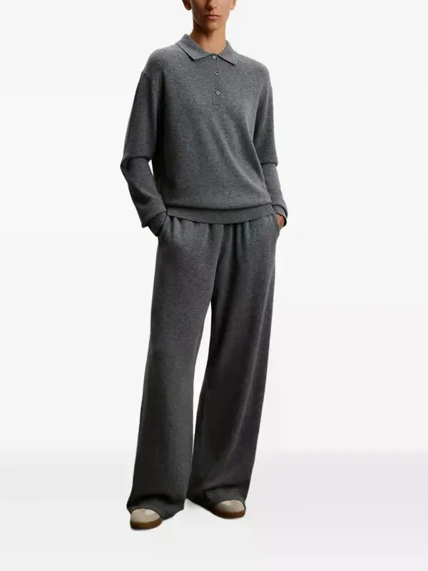 12 STOREEZ Mélange Knitted Trousers