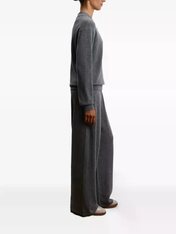 12 STOREEZ Mélange Knitted Trousers