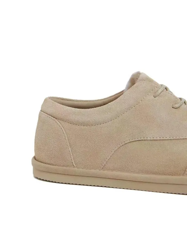 12 STOREEZ Leather Derby Shoes - Neutrals