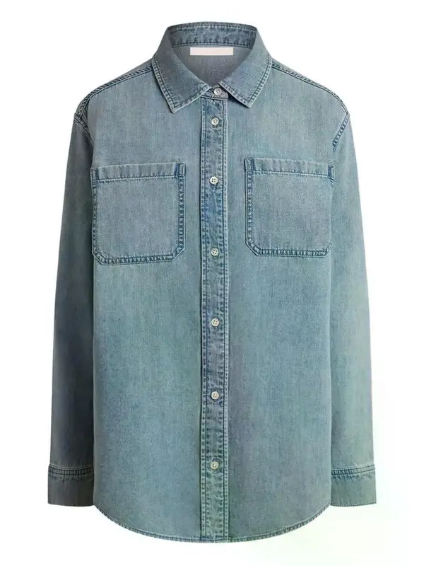 12 STOREEZ Denim Pocket Shirt