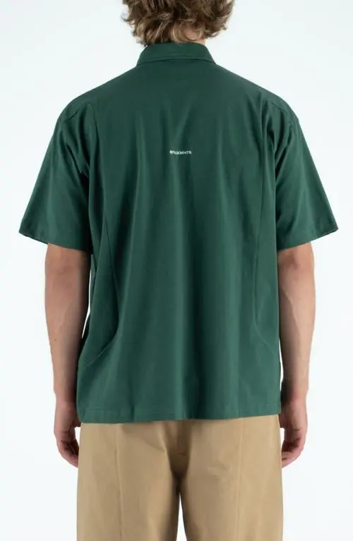 STUDENTS Future Oversize Cotton Blend Polo