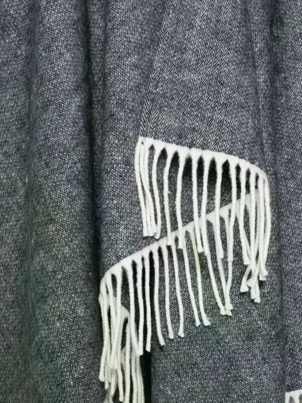 TWINSET Fringed Poncho