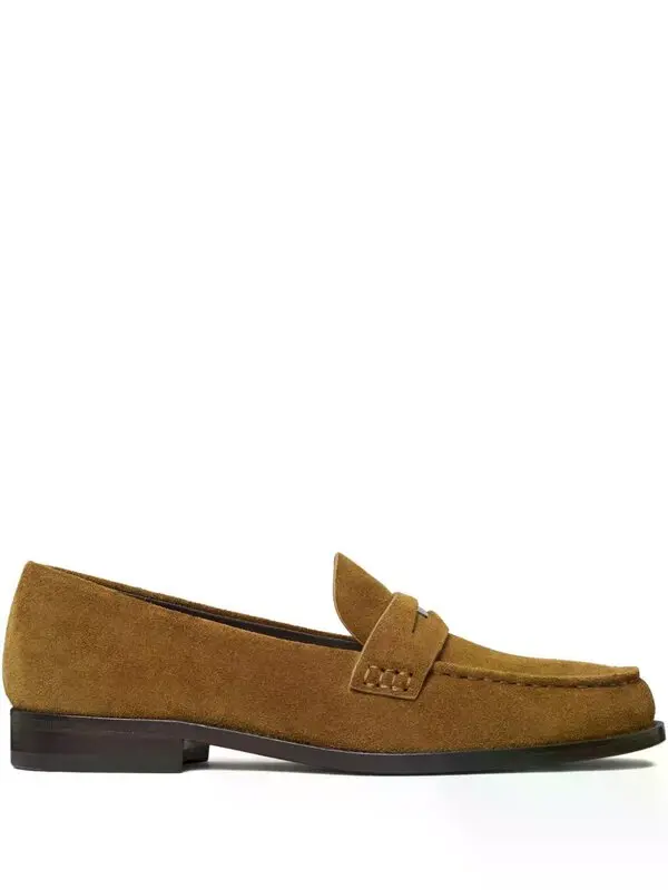 Tory Burch Penny Suede Loafers