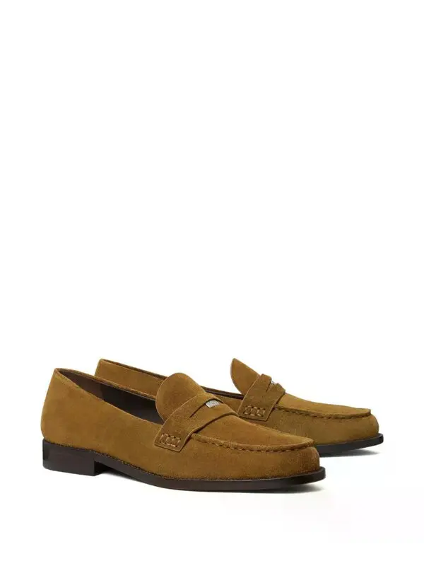 Tory Burch Penny Suede Loafers