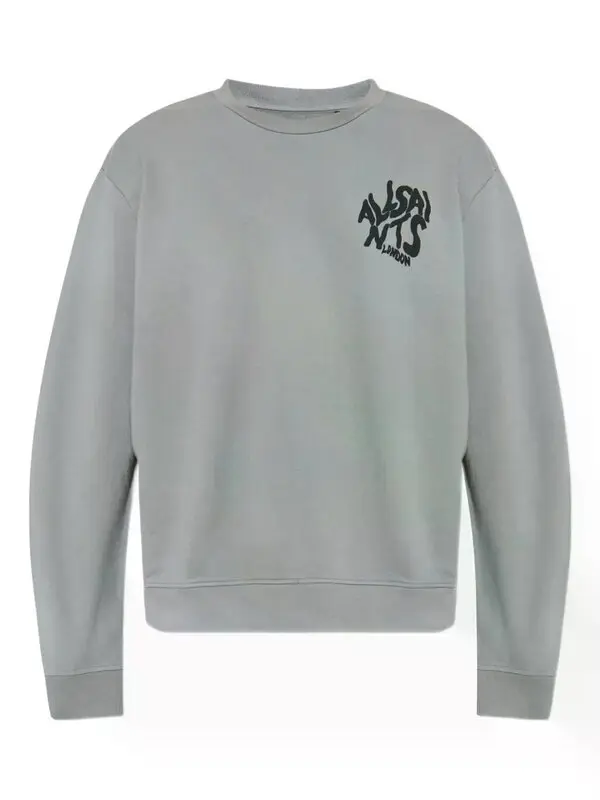 ALLSAINTS Orlando Crew-neck Sweatshirt - Grey