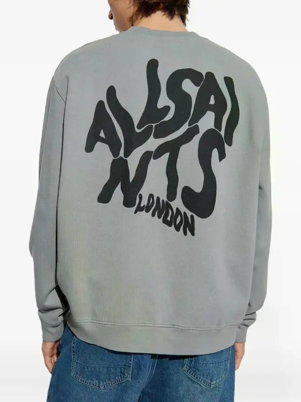 ALLSAINTS Orlando Crew-neck Sweatshirt - Grey