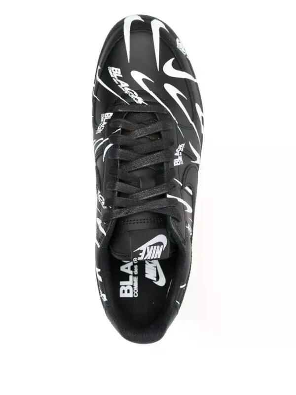 BLACK COMME DES GARÇONS Graphic Print Sneakers