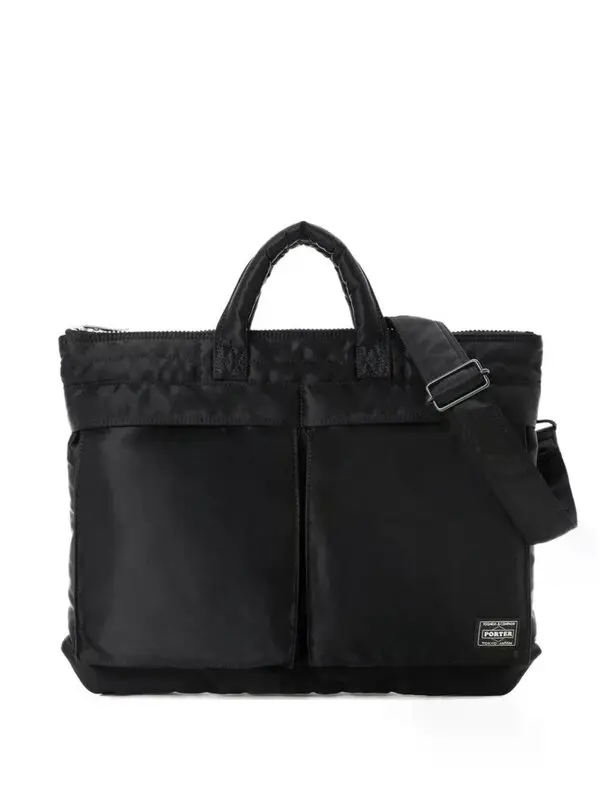 PORTER-YOSHIDA & CO Tanker Short Helmet Tote Bag - Black