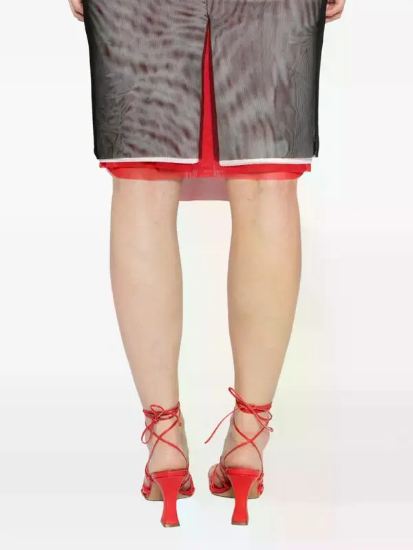 MSGM Straight Hem Skirt