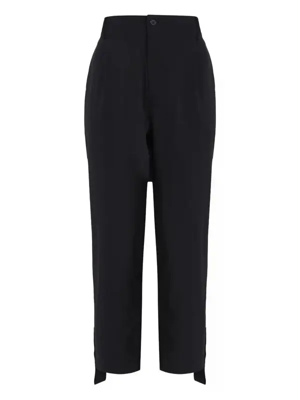 GLORIA COELHO Pleated Button-fastening Pants