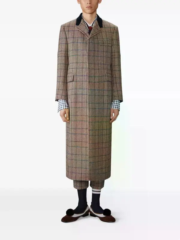 Thom Browne Hunting Tweed Coat