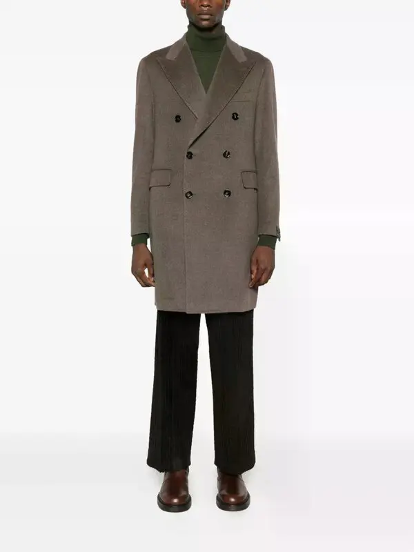 Tagliatore Double-breasted Cashmere Coat