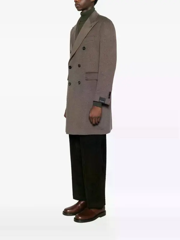 Tagliatore Double-breasted Cashmere Coat