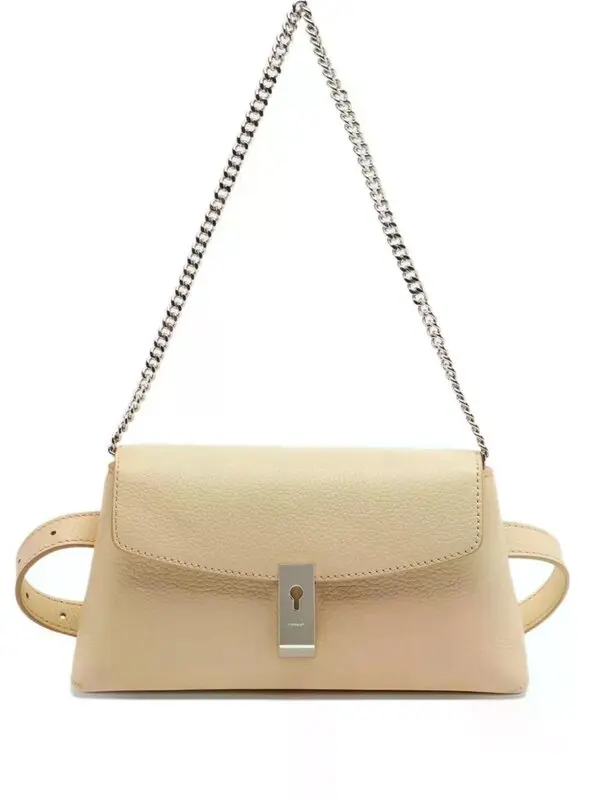 Bally Grained Lock-me Mini Bag