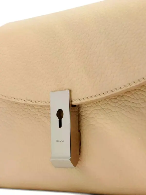 Bally Grained Lock-me Mini Bag