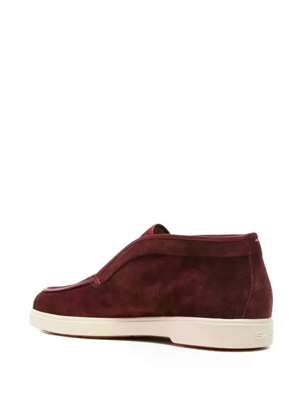 Santoni Suede Ankle Boots