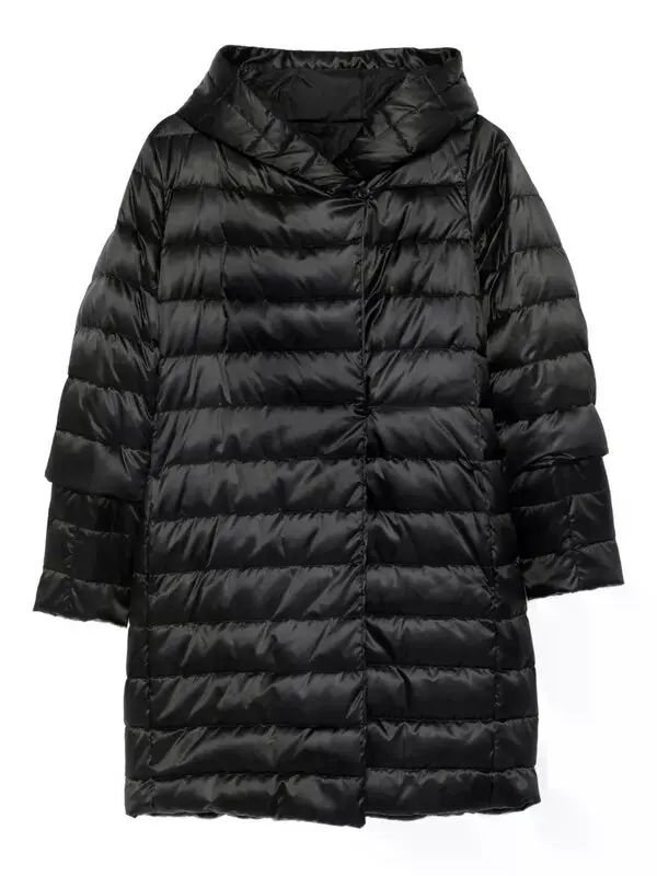 Max Mara Hooded Quilted Coat