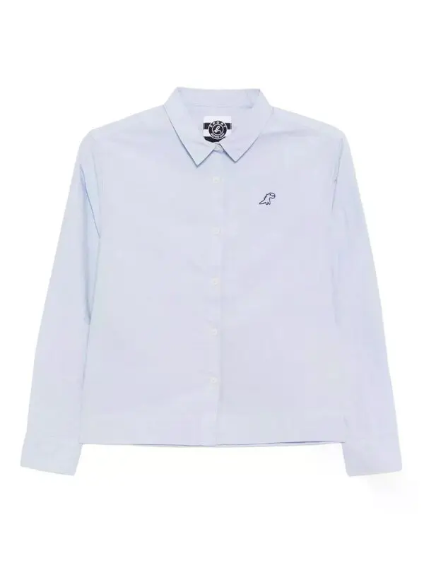 AGNES B. Dino-embroidered Shirt