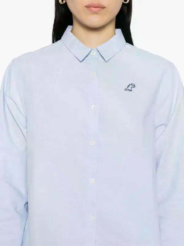 AGNES B. Dino-embroidered Shirt