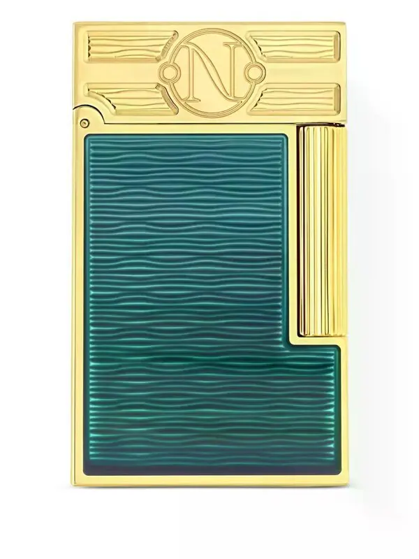 S.t. Dupont Ligne 2 Embossed-detail Lighter - Gold