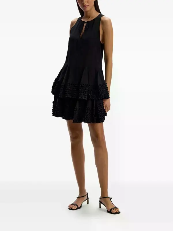 12 STOREEZ Keyhole Ruffled A-line Dress