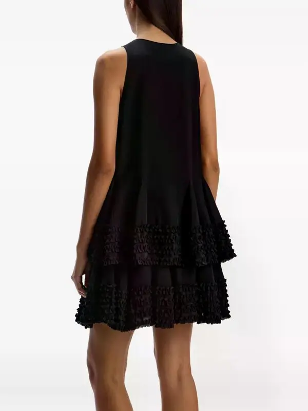 12 STOREEZ Keyhole Ruffled A-line Dress