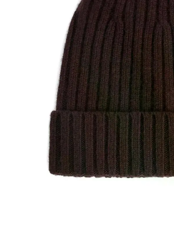 12 STOREEZ Ribbed Merino-wool Beanie
