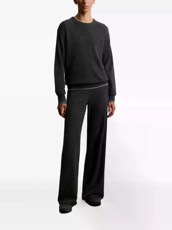 12 STOREEZ Aura Cashmere Trousers - Grey
