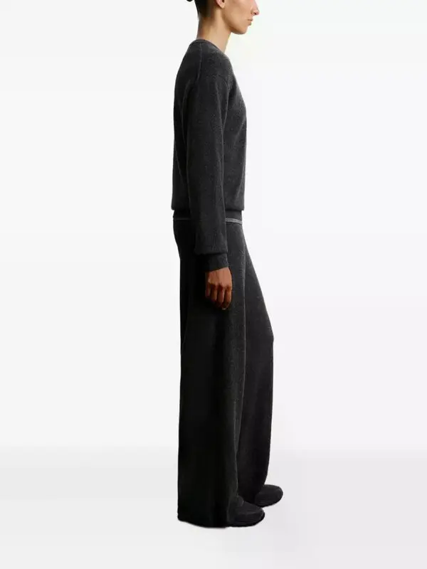 12 STOREEZ Aura Cashmere Trousers - Grey