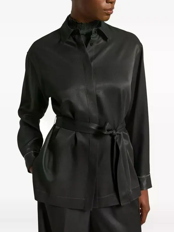 Peserico Belted Shirt