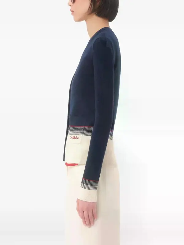 Valentino Garavani Wool Cardigan - Blue