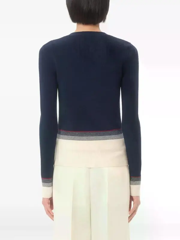 Valentino Garavani Wool Cardigan - Blue