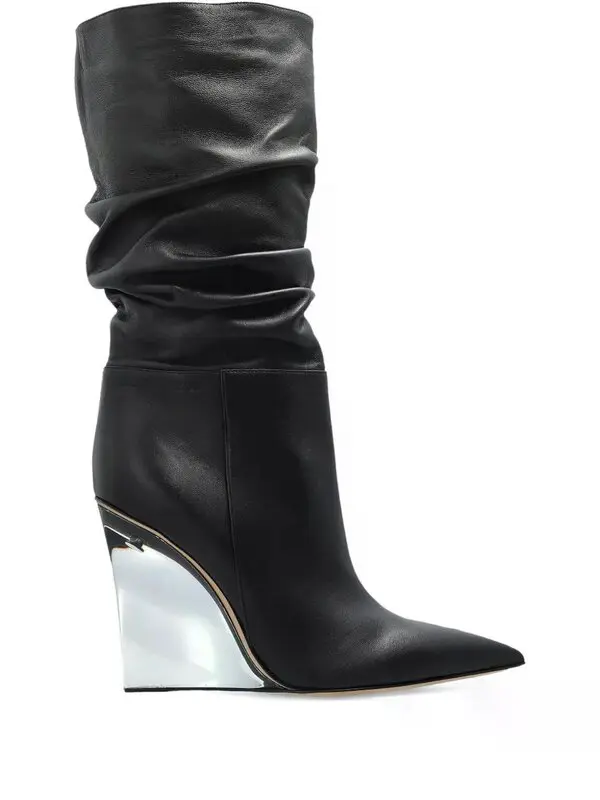 Dsquared2 Ruched Pointed Toe Boots
