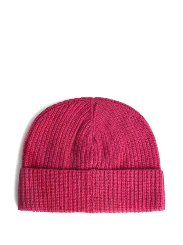 SEVEN GAUGE Ribbed Knit Beanie - Pink