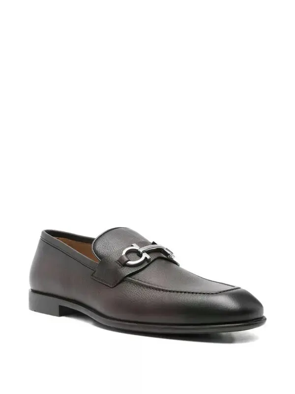 FERRAGAMO Leather Loafers