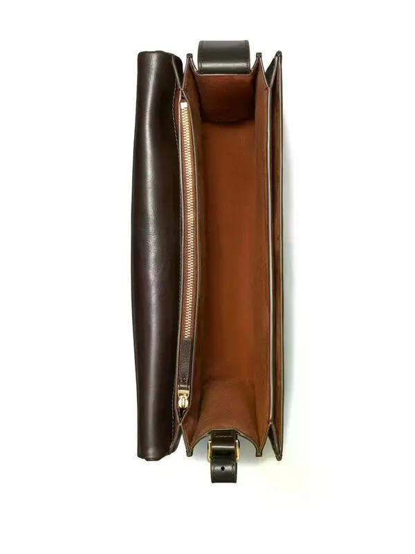 Tory Burch Large Charlie Shoulder Bag - Brown