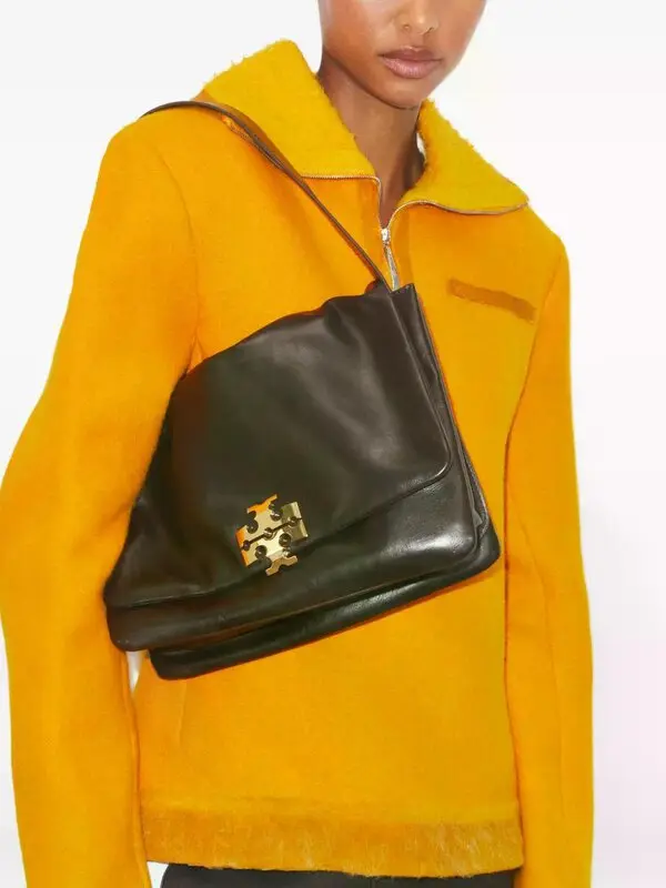 Tory Burch Large Charlie Shoulder Bag - Brown