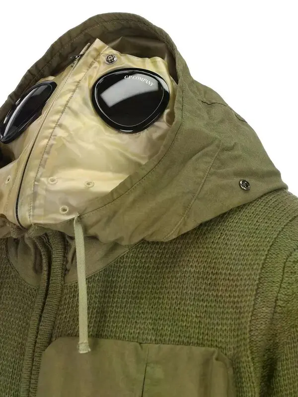 C.P. COMPANY Zip-up Patch-pocket Hoodie